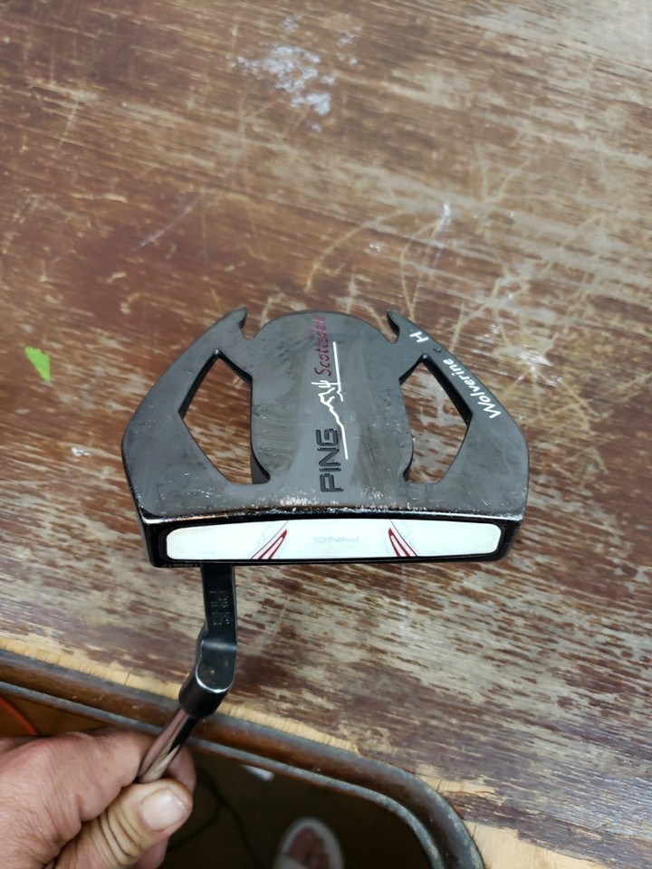 PING Scottsdale Wolverine H Putter With PING Headcover, Right Handed | eBay