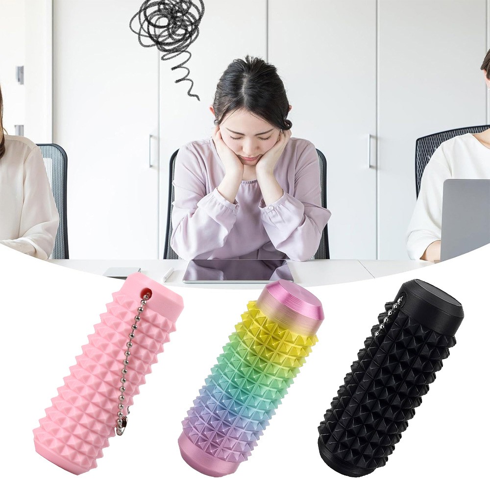 Fidget Toy for Adults Portable Anxiety Relief Keychain 3D Printed ...