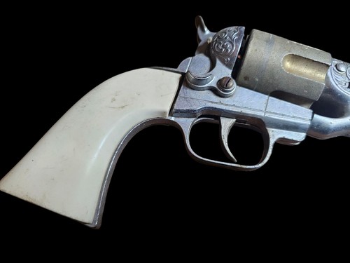 VINTAGE 14" Hubley Diecast Model 1860 Colt .45 Revolver Cap Gun Toy | eBay