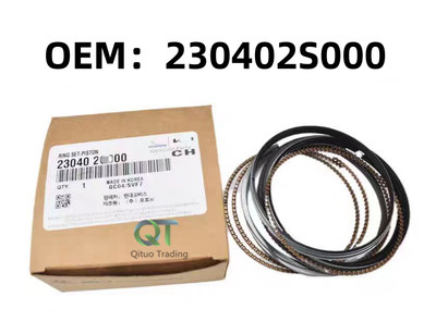 DHL 2.5L Ring Set Piston 230402S000 STD-AA OEM Hyundai Sonata Santa Fe ...