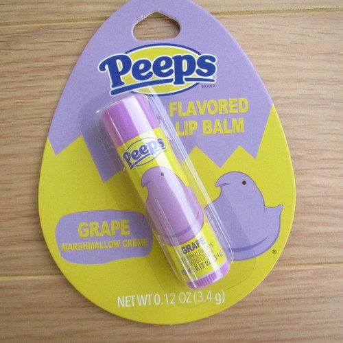 Easter Peeps Flavored Lip Balm - Grape Marshmallow Creme NEW! | eBay