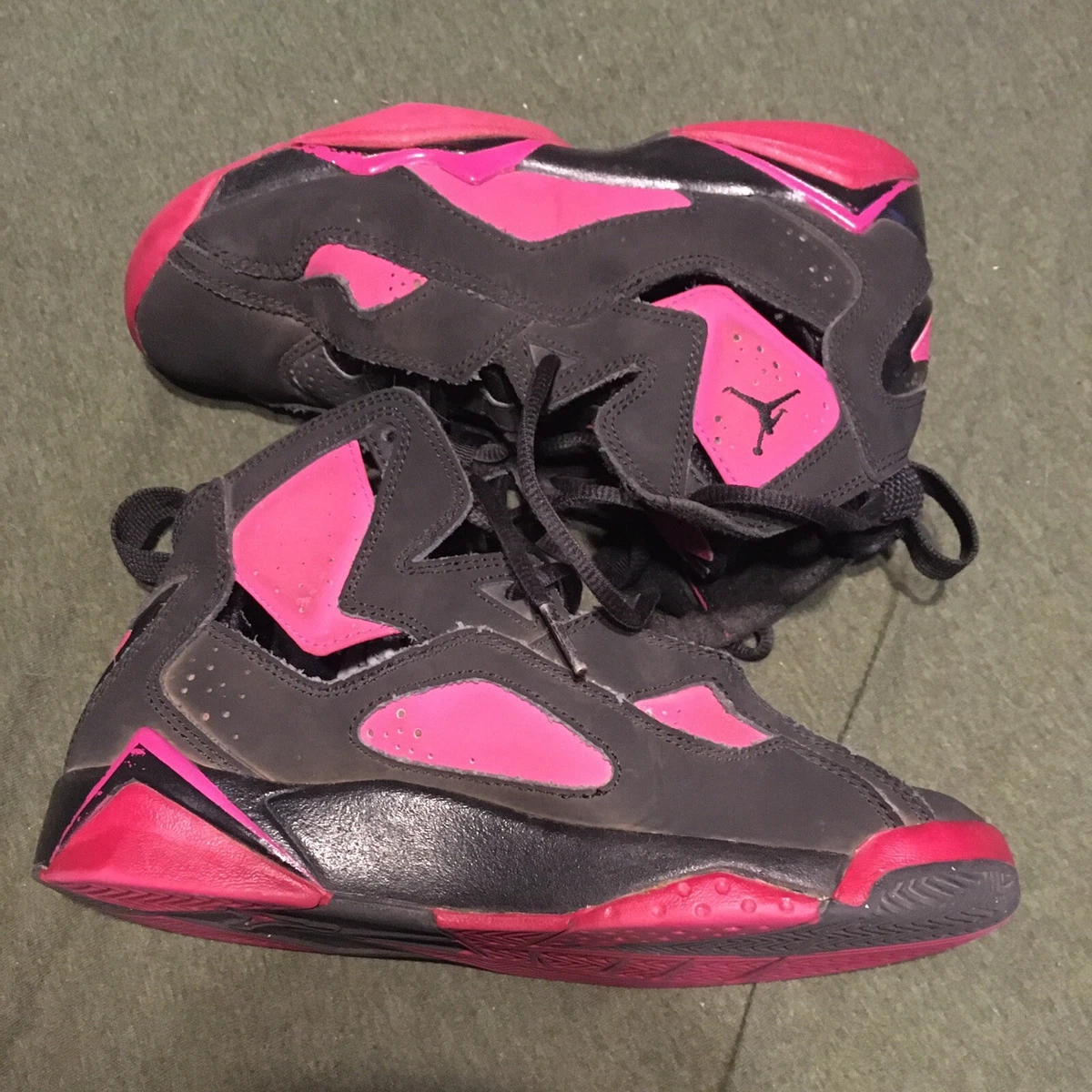 True Flight Jordans Pink