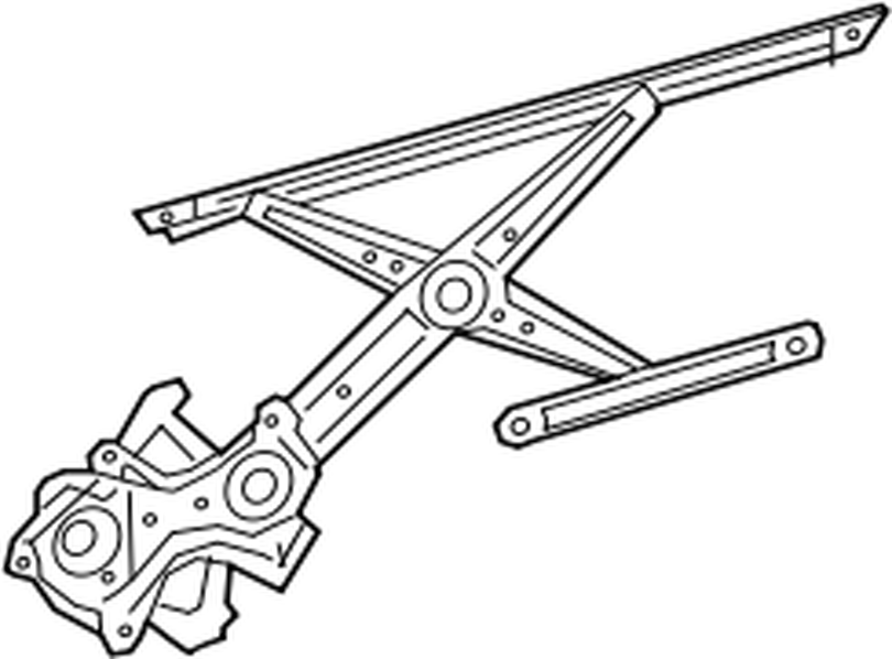 69801-78010 Toyota Regulator sub-assy, front door window, rh 6980178010 ...