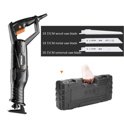 220V DIY Household Electric Reciprocating Saw Wood Metal Plastic ...