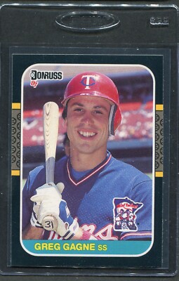 1987 Donruss Greg Gagne #395 Twins Mint | eBay