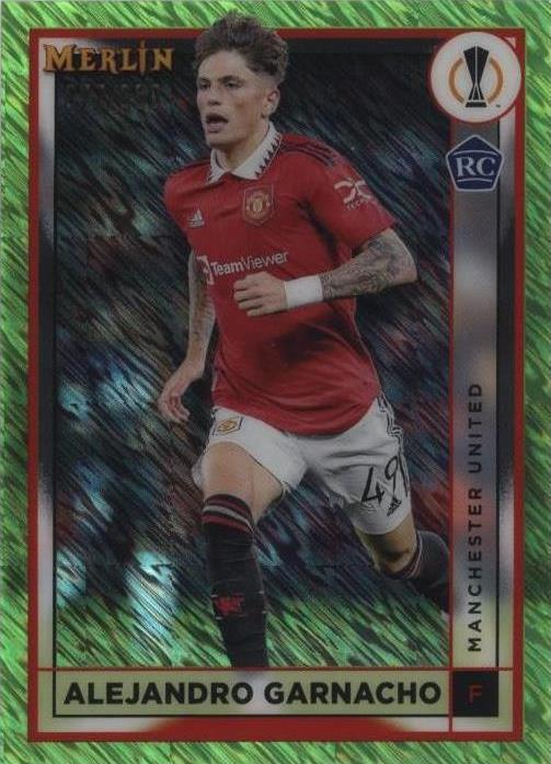 2022-23 Topps Merlin UEFA Club Competitions - Alejandro Garnacho #96 ...