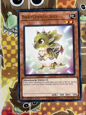 Yugioh Babycerasaurus MGED-EN056 Single | eBay