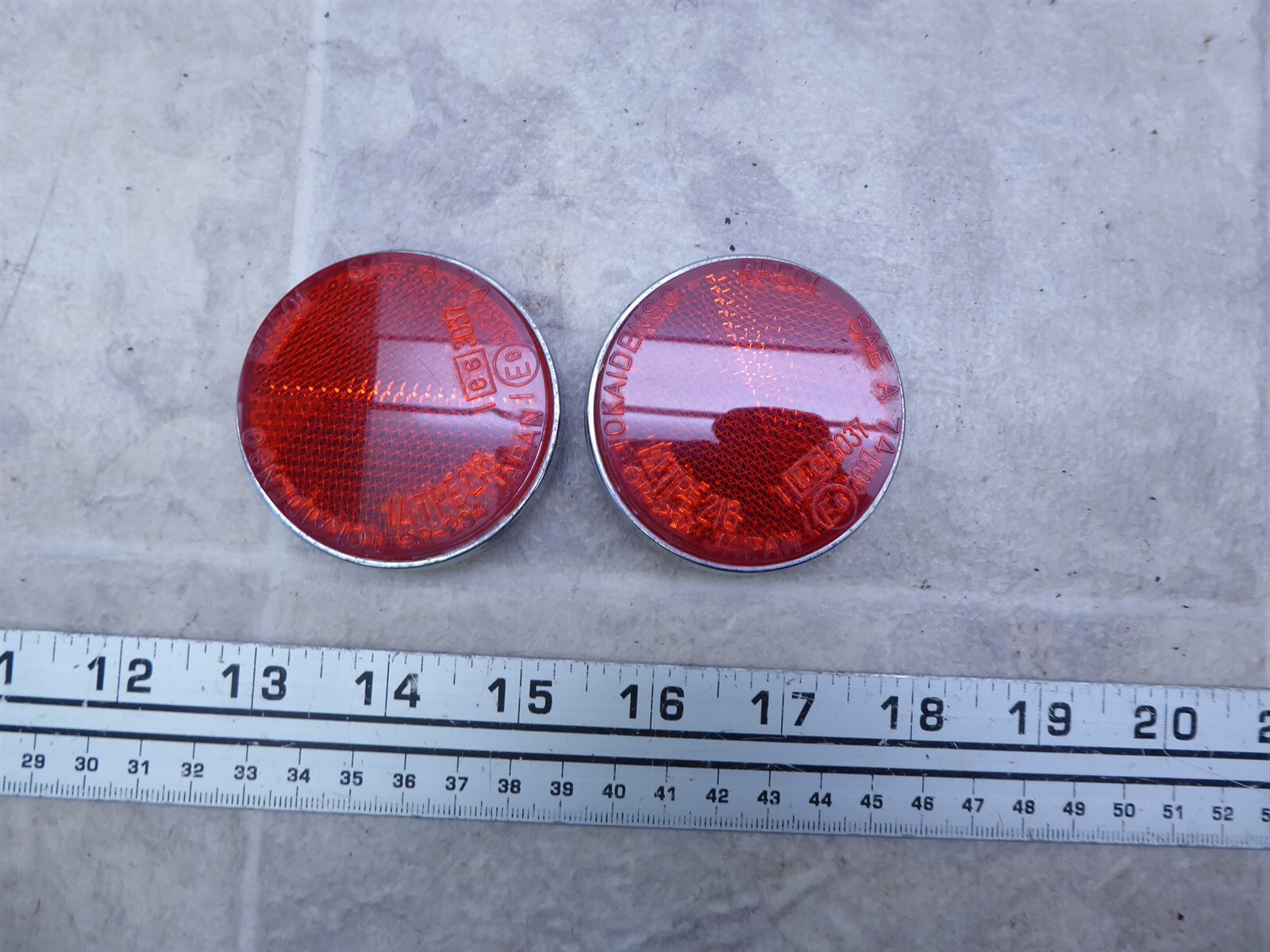 1980 Suzuki GS850G S891-5) left and right rear red reflectors set | eBay