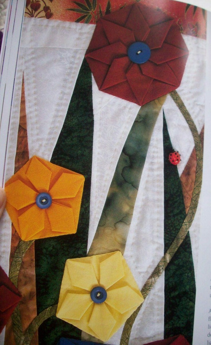 Origami Fabric Flowers Patterns Origami Flowers Origami How To