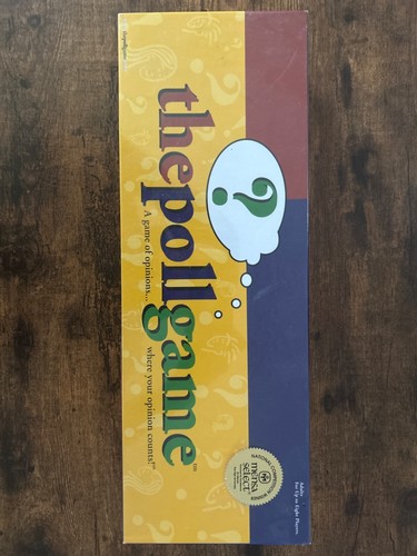 New Sealed The Poll Game 2000 Family Board Game Mensa Select Winner | eBay