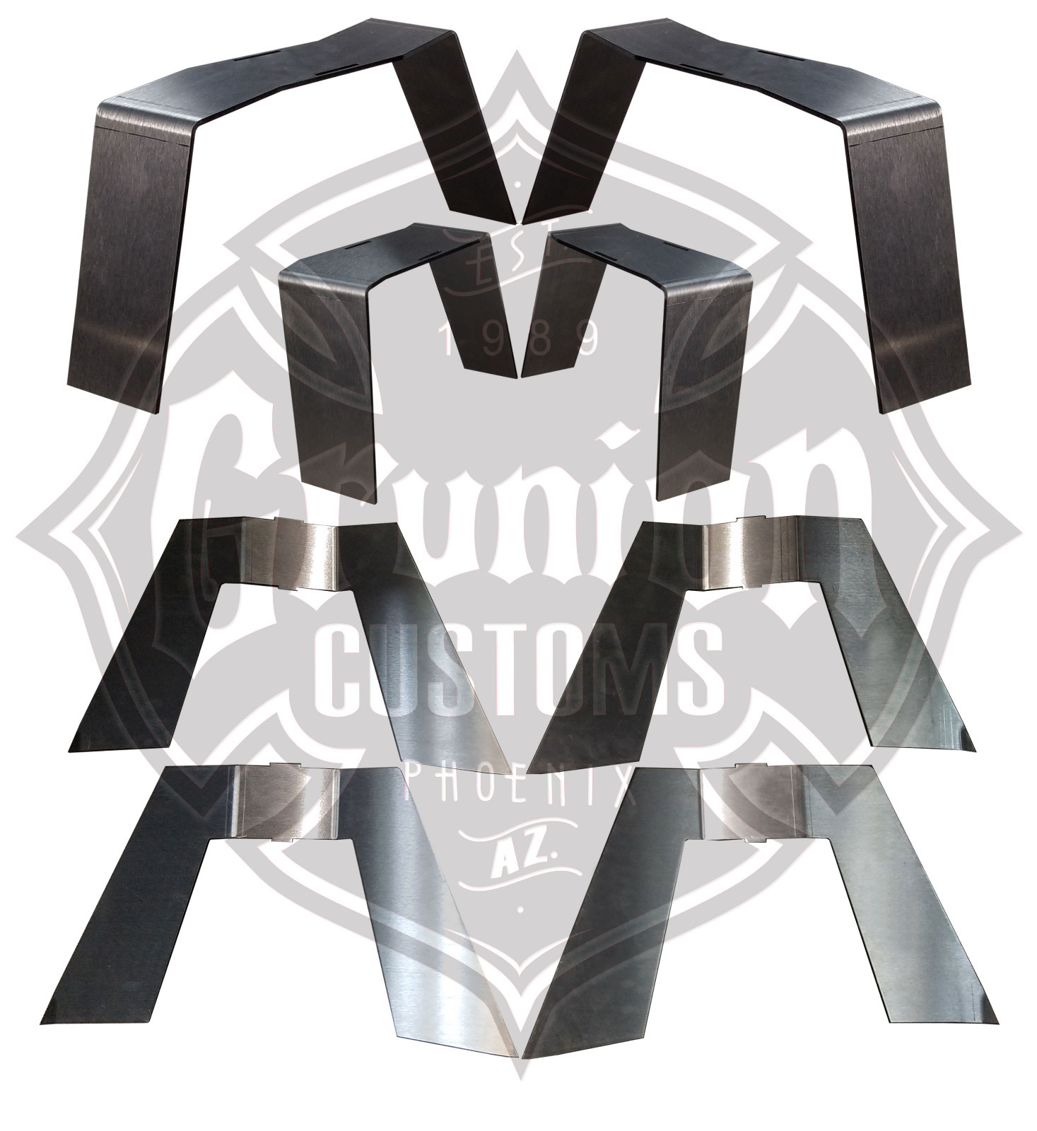 C10 C Notch / Step Notch Kit 1963-1972 10 Inch 8 Piece Frame CNotch ...