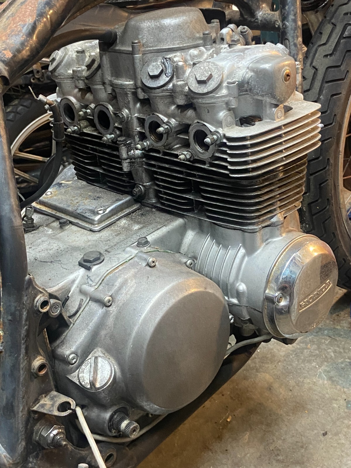 1971 HONDA CB500-E FOUR COMPLETE ENGINE MOTOR VINTAGE JAPAN CAFE ...