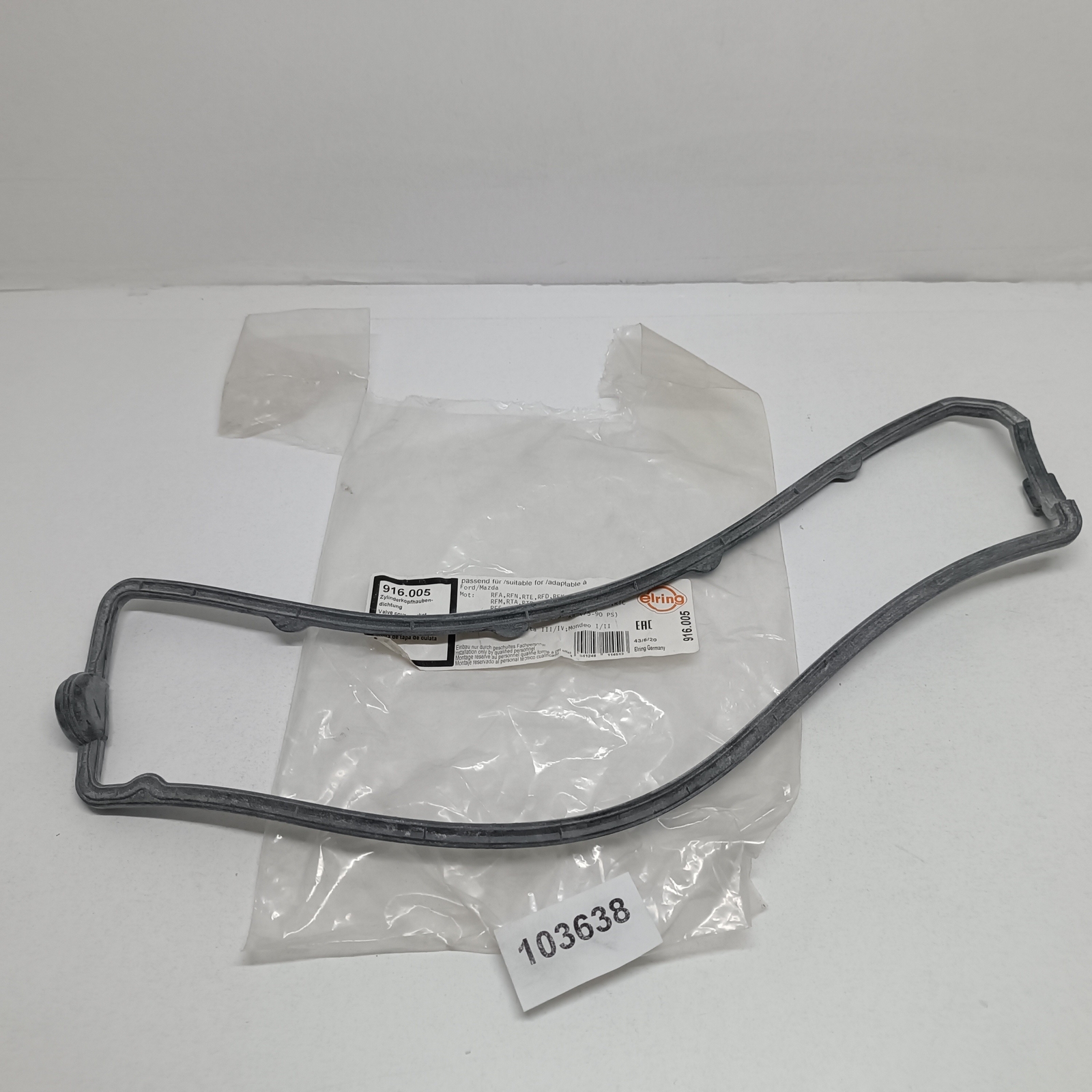 Gasket Headboard Covers Rocker Cover Gasket For Ford Escort Fiesta 1.8 ...