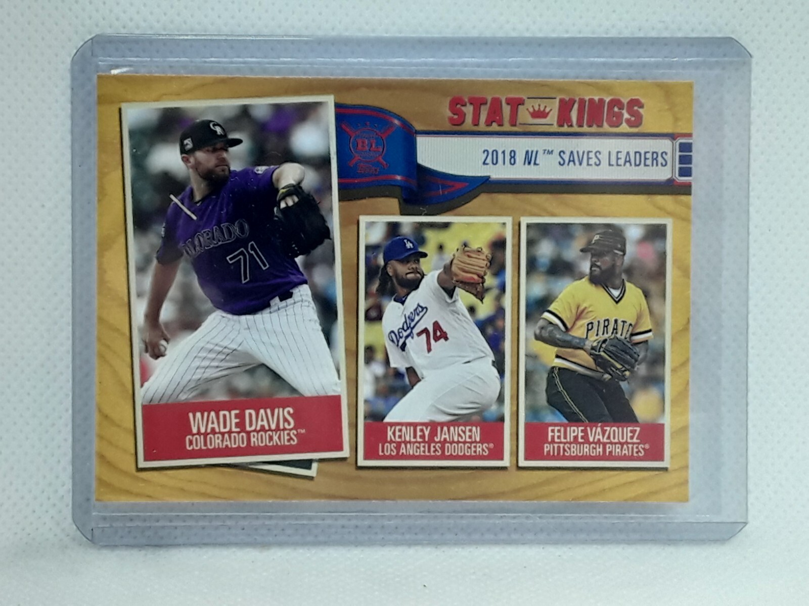 Wade Davis 2019 Topps Big League Baseball - GOLD #368 - Colorado ...