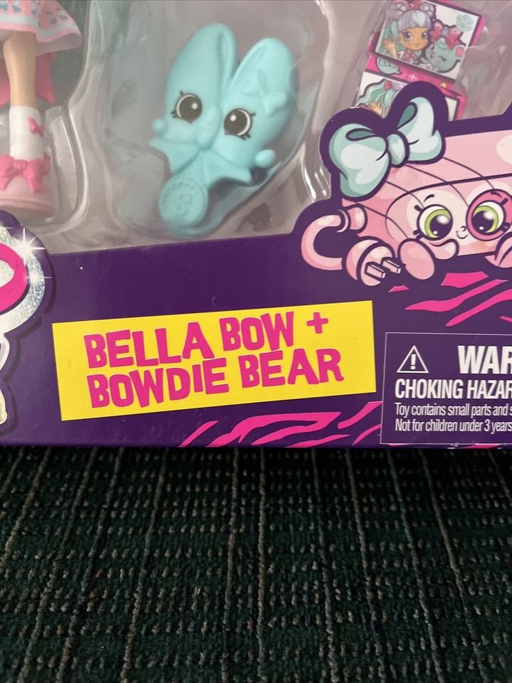 Shopkins Shoppies Wild Style Bella Bow And Bowdie Bear new in box NIB | eBay