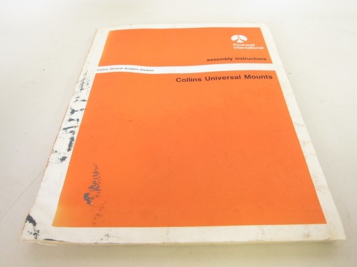 Collins Service Repair Manual Assembly Instruction Book Universal ...