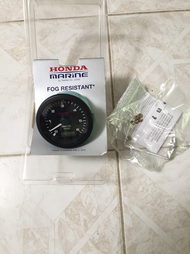 HONDA Tachometer & Hour meter Gauge 66197FE Teleflex USA Made 842162 | eBay