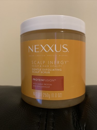 Nexxus Scalp Inergy Gentle Exfoliating Scalp Scrub for Fine Hair 8.8 oz ...