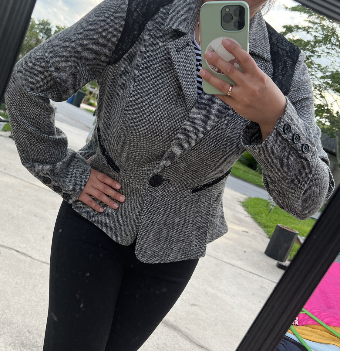 Susan Lucci Collection Size 12 Jacket - Gem