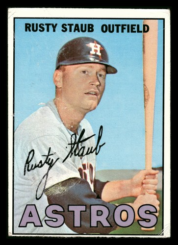 1967 Topps #73 Rusty Staub | eBay