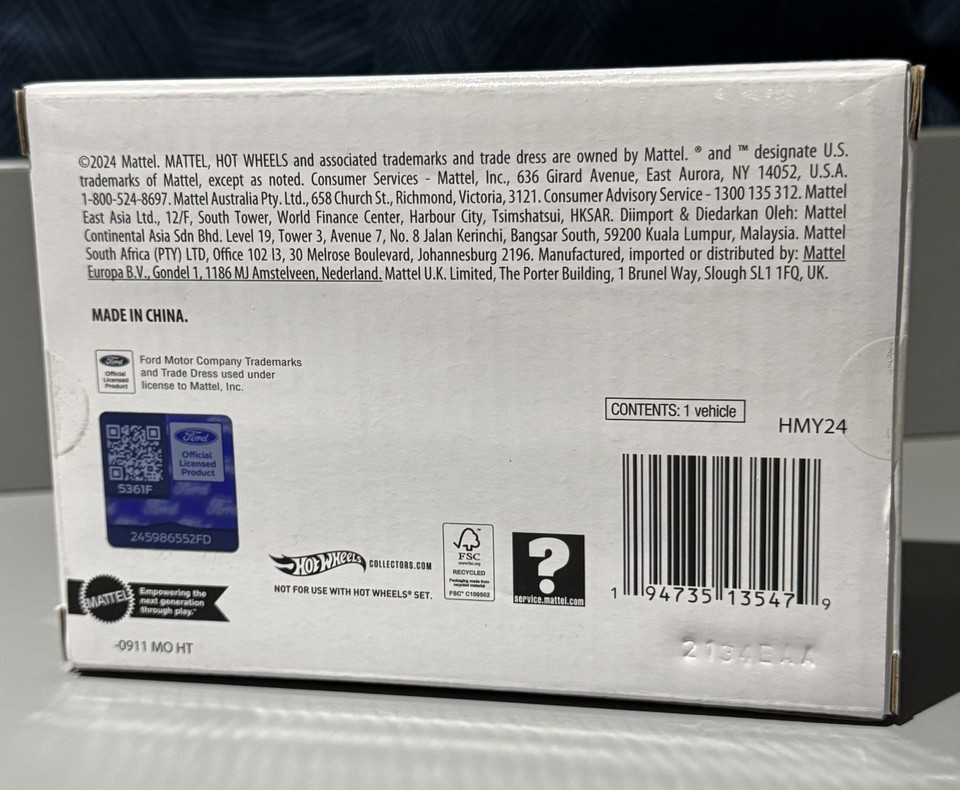 Hot Wheels RLC 2024 '61 Lincoln Continental Red Line Mattel Limited Sealed | eBay