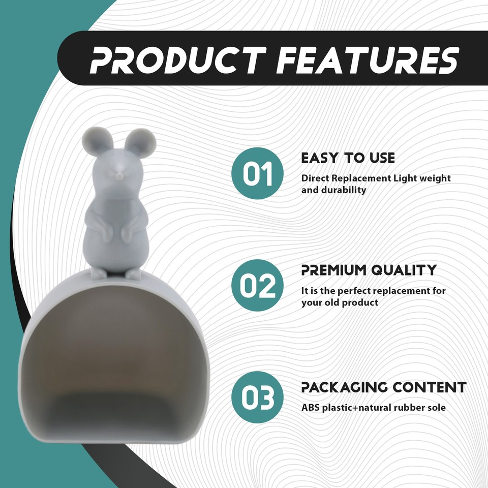 1Pcs Plastic Mouse Shape Rice Measuring Cup Water Rice Shovel5596 | eBay UK