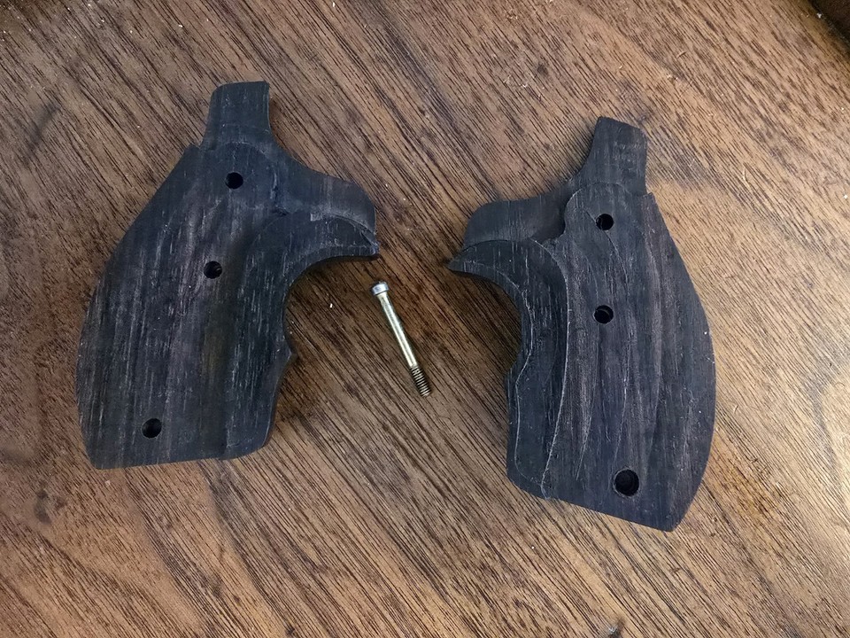 Boot Grips, Hogue, Wood, J Frame Round Butt | eBay