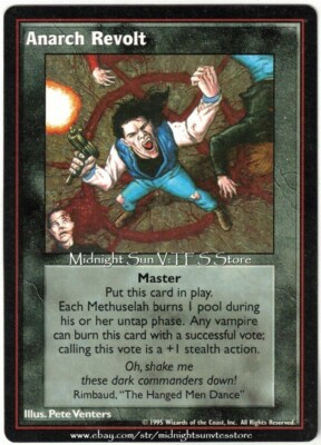 Anarch Revolt Vampire: The Eternal Struggle V:TES VTES Vampire CCG | eBay