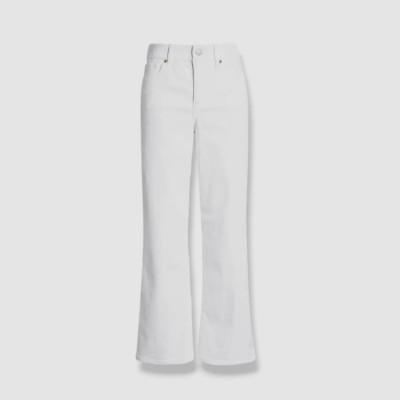 $119 NYDJ Women's White Infinity Waist Relaxed Flare Leg Jeans Pants ...