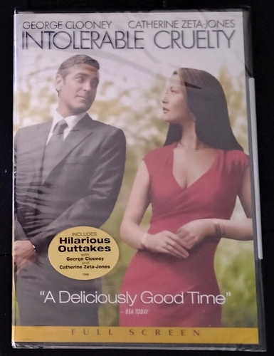 Intolerable Cruelty - George Clooney Catherine Zeta-Jones New Sealed ...