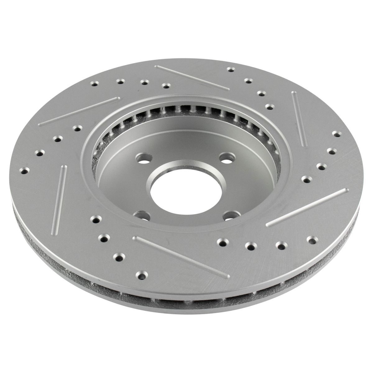 Front Metallic Brake Pad & 2 Performance Rotor Kit for 02-04 Ford Focus ...