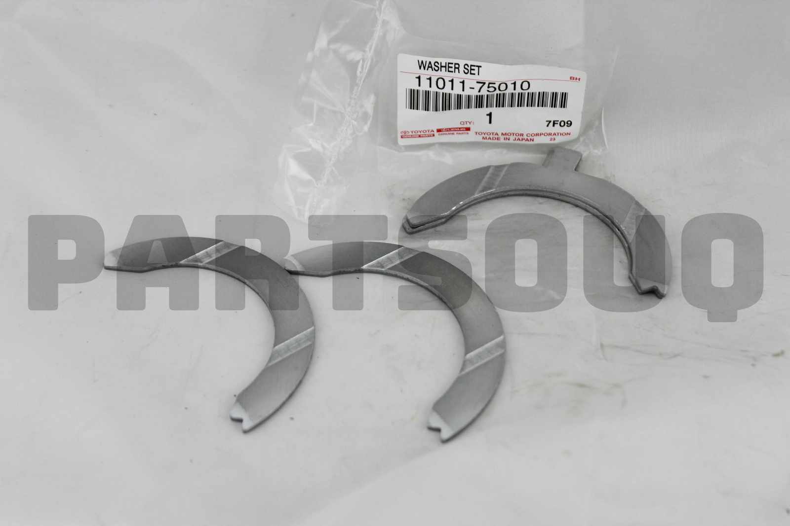 1101175010 Genuine Toyota WASHER SET, CRANKSHAFT THRUST 11011-75010 | eBay