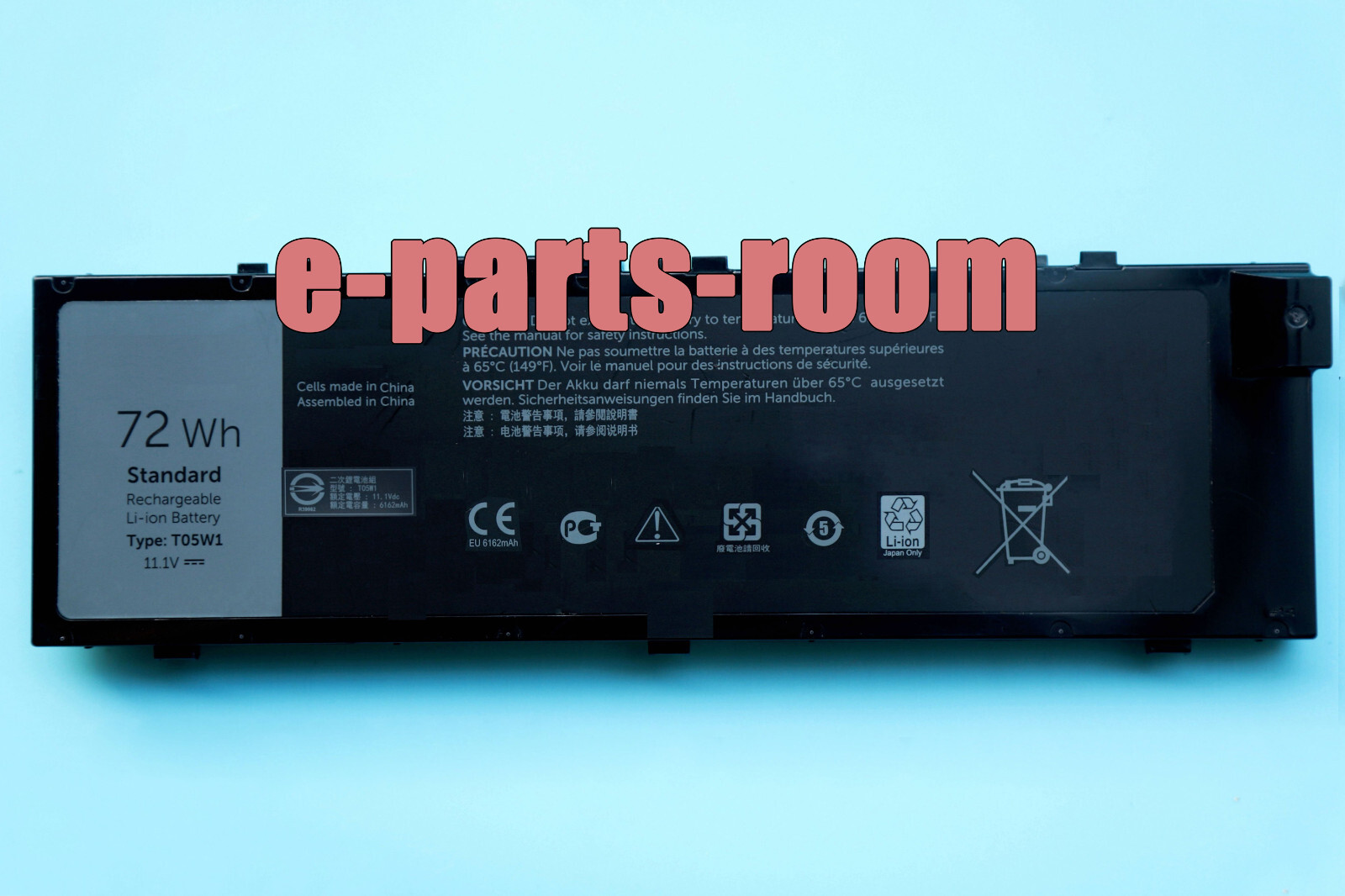 NEW 72Wh Battery T05W1 For Precision 15 7510 7520 17 7710 7720 M7510 ...