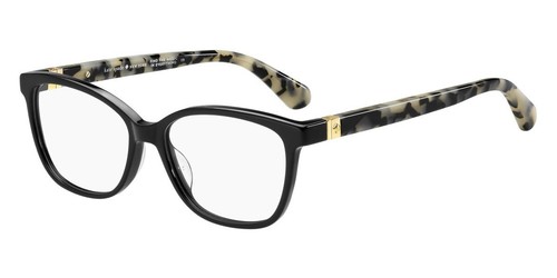 New Kate Spade EMILYN Eyeglasses 0807 Black Tortoise Cat Eye Full Rim ...