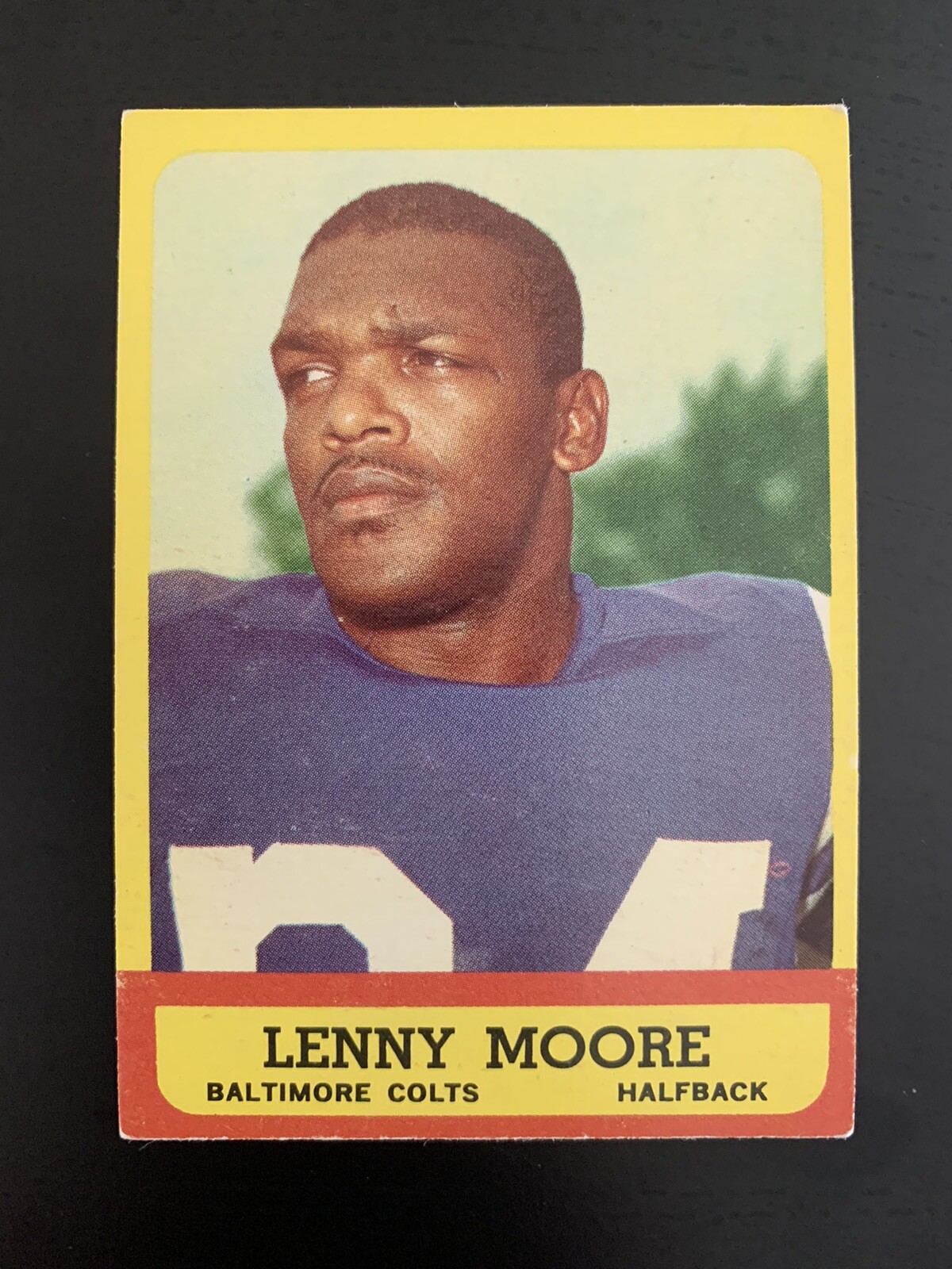 1963 Topps - #2 - Lenny Moore - Baltimore Colts - EX | eBay