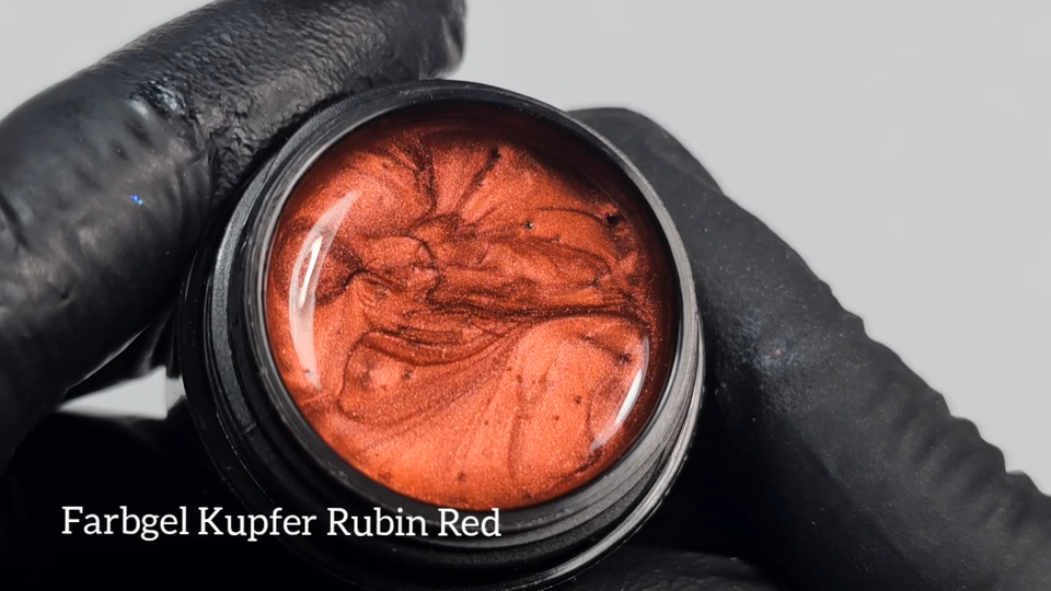 Premium UV Farbgel Kupfer Rubin Red 5ml High Quality Gel Fullcover ...