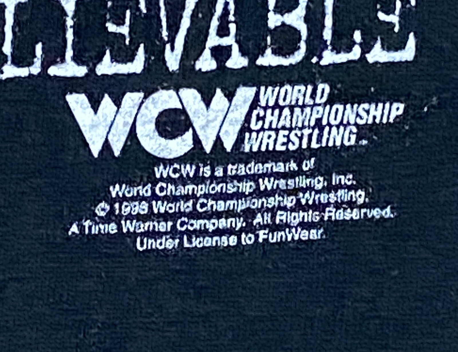 Vintage 1998 Bill "Goldberg" WCW World Championship W… - Gem