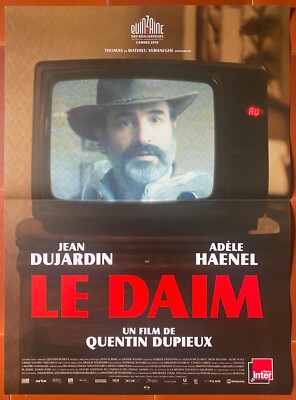 Poster LE DAIM Jean DUJARDIN Adèle HAENEL Quentin DUPIEUX 40X60cm | eBay