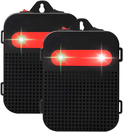 Ultrasonic Rodent Repellent under Hood Battery Operated Pest Repeller 2 ...