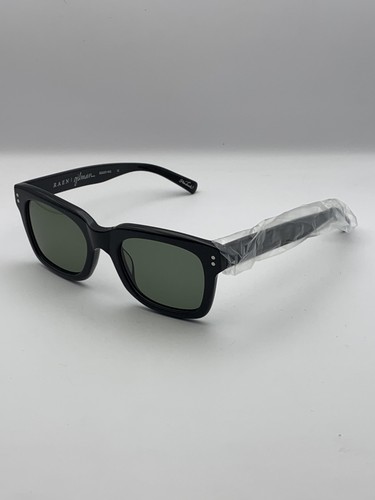 Raen Sunglasses Gilman 52mm Handmade Black Square Frame Mens | eBay