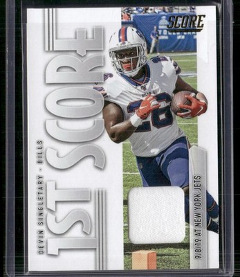 2020 Score #FS-DS Devin Singletary First Score | eBay