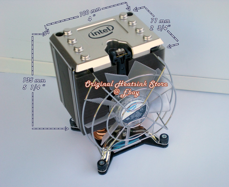 Intel i7 Extreme Heatsink Cooling Fan for Core I7-990X I7-980X Socket ...