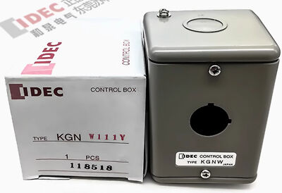1pcs IDEC Electrical box Push button box KGNW111Y 22mm | eBay