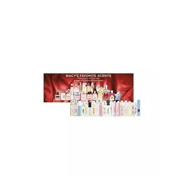 Macy's Favorite Scents Discovery Kit For Her 20 Samples Of Most loved ...