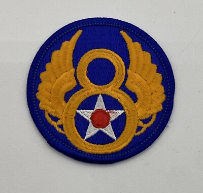 8th Airforce Patch, Round, Military | eBay