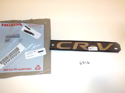 17-21 Honda CR-V Rear Liftgate Letter Emblem OEM 75722-TLA-A00 (#6516 ...