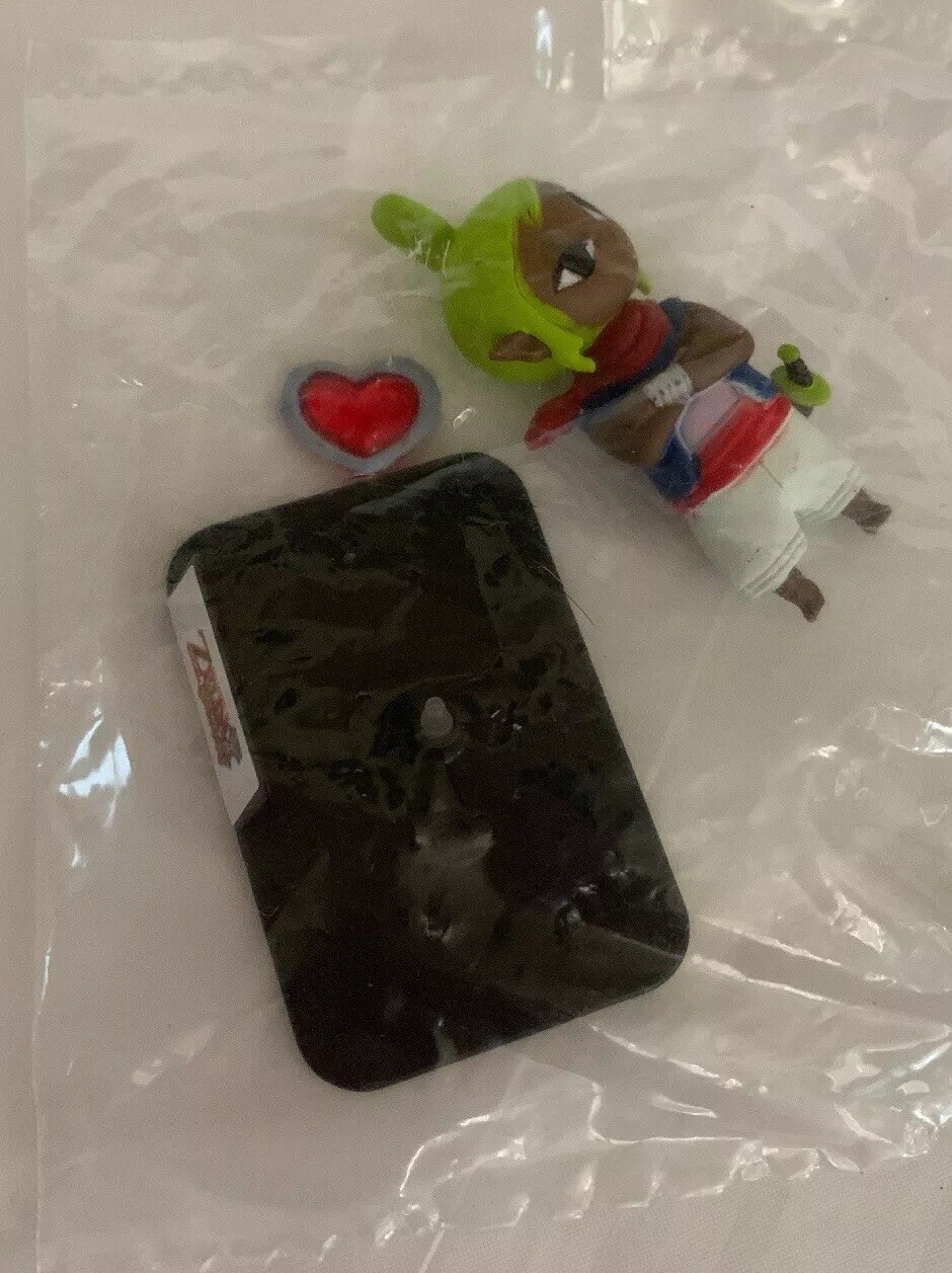 2012 GACHA TOMY LEGEND OF ZELDA BUILDABLE MINI FIGURES NIP (2) Green ...