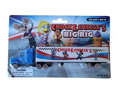 Chuck E. Cheese Big Rig Semi Truck Toy Arcade Vintage | eBay