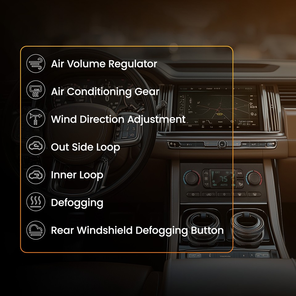 A/C Heater Climate Control Module Control Switch Panel 599-211XD For ...