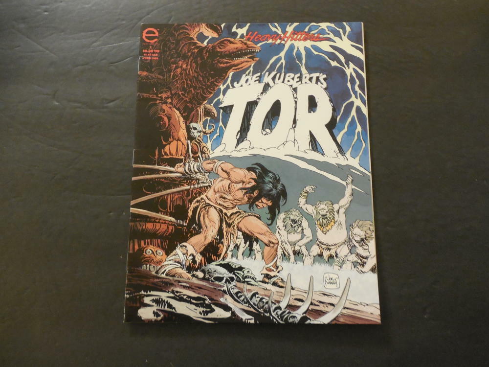 Heavy Hitters #1 Jun 1993 Joe Kubert's TOR Epic Comics Color Magazine ...